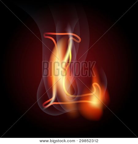 Fire Burning Latin Vector & Photo (Free Trial) | Bigstock