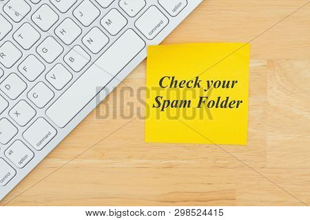 Check Your Spam Folder Image & Photo (Free Trial) | Bigstock