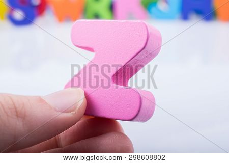 Hand Holding Letter Image & Photo (Free Trial) | Bigstock