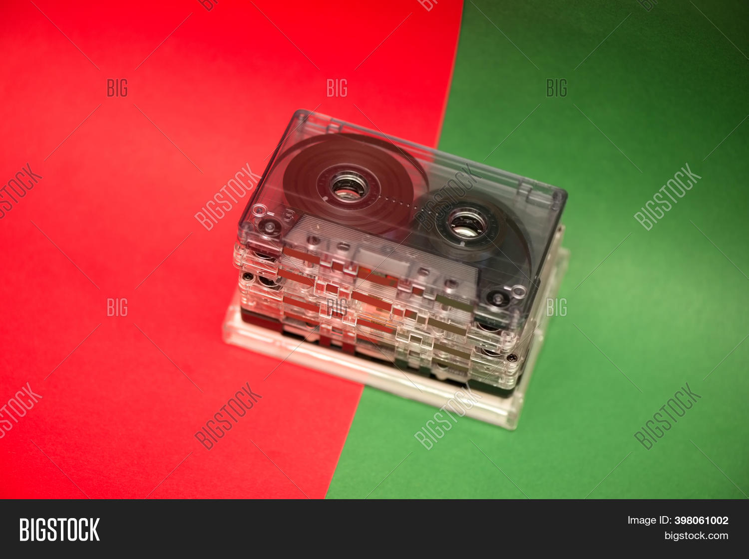 Stack Plastic Audio Image & Photo (Free Trial) | Bigstock