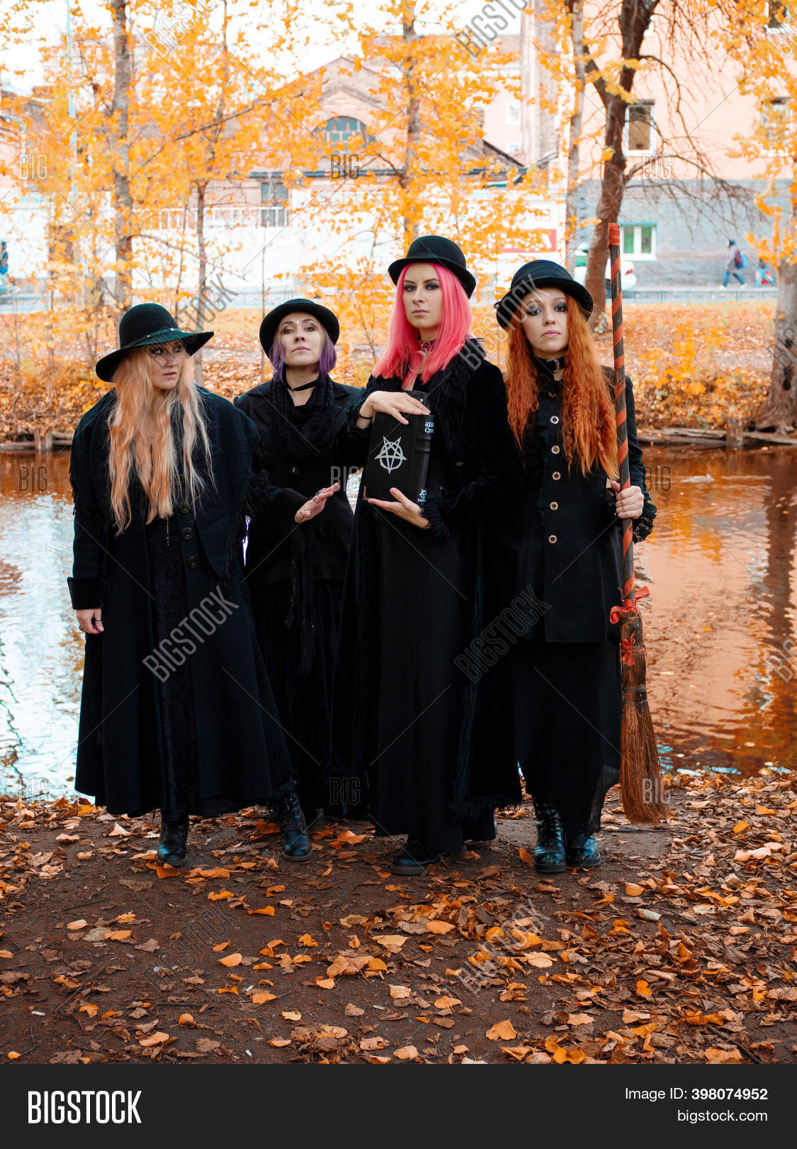 Coven Witches, Group Image & Photo (Free Trial) | Bigstock