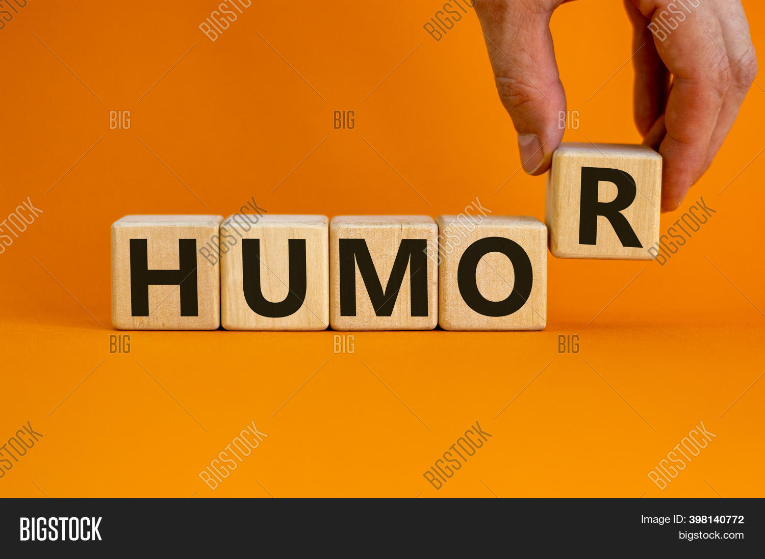 Humor Symbol. Wooden Image & Photo (Free Trial) | Bigstock