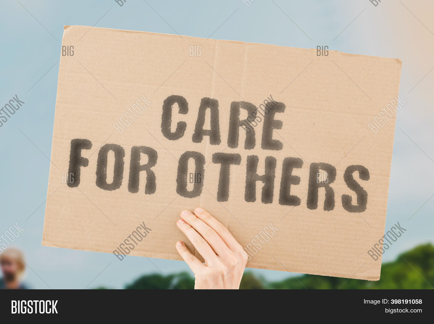 Phrase " Care Others Image & Photo (Free Trial) | Bigstock