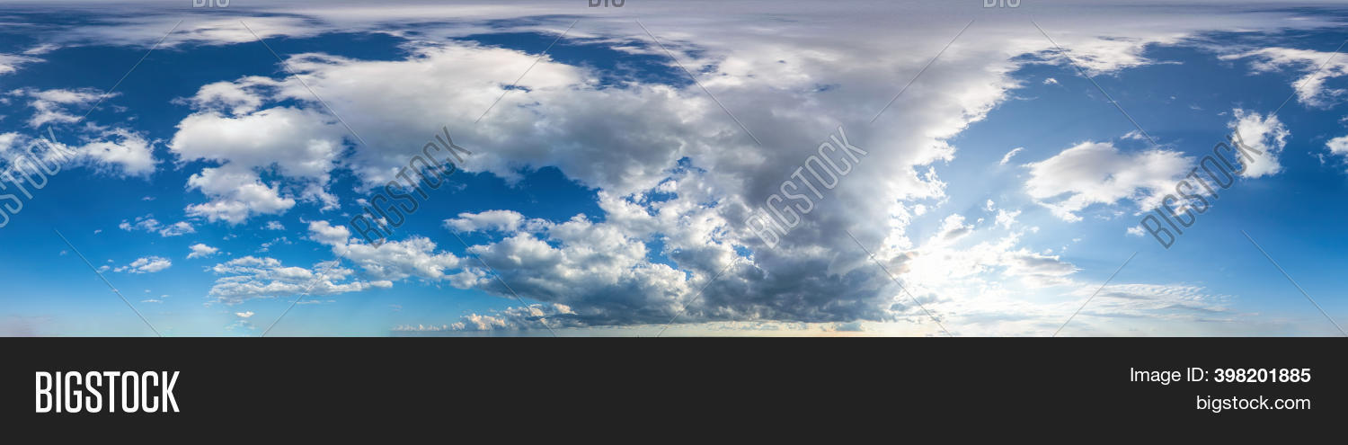 Seamless Panorama Sky Image & Photo (Free Trial) | Bigstock