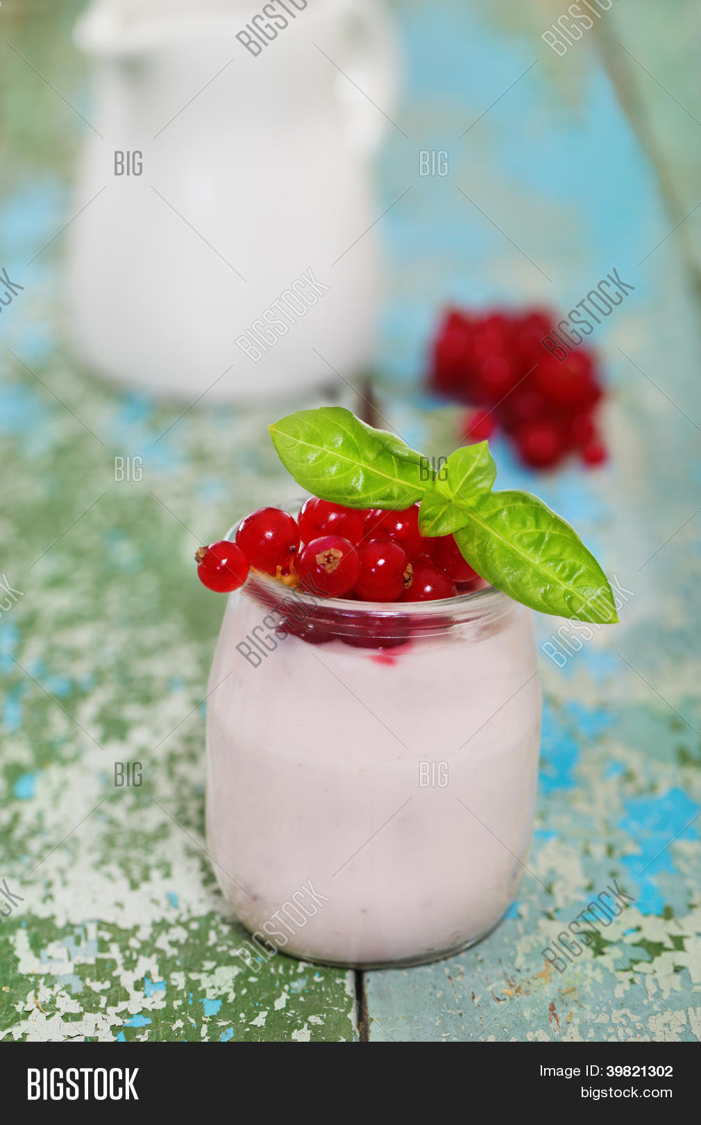 Red Currant Yoghurt Image & Photo (Free Trial) | Bigstock