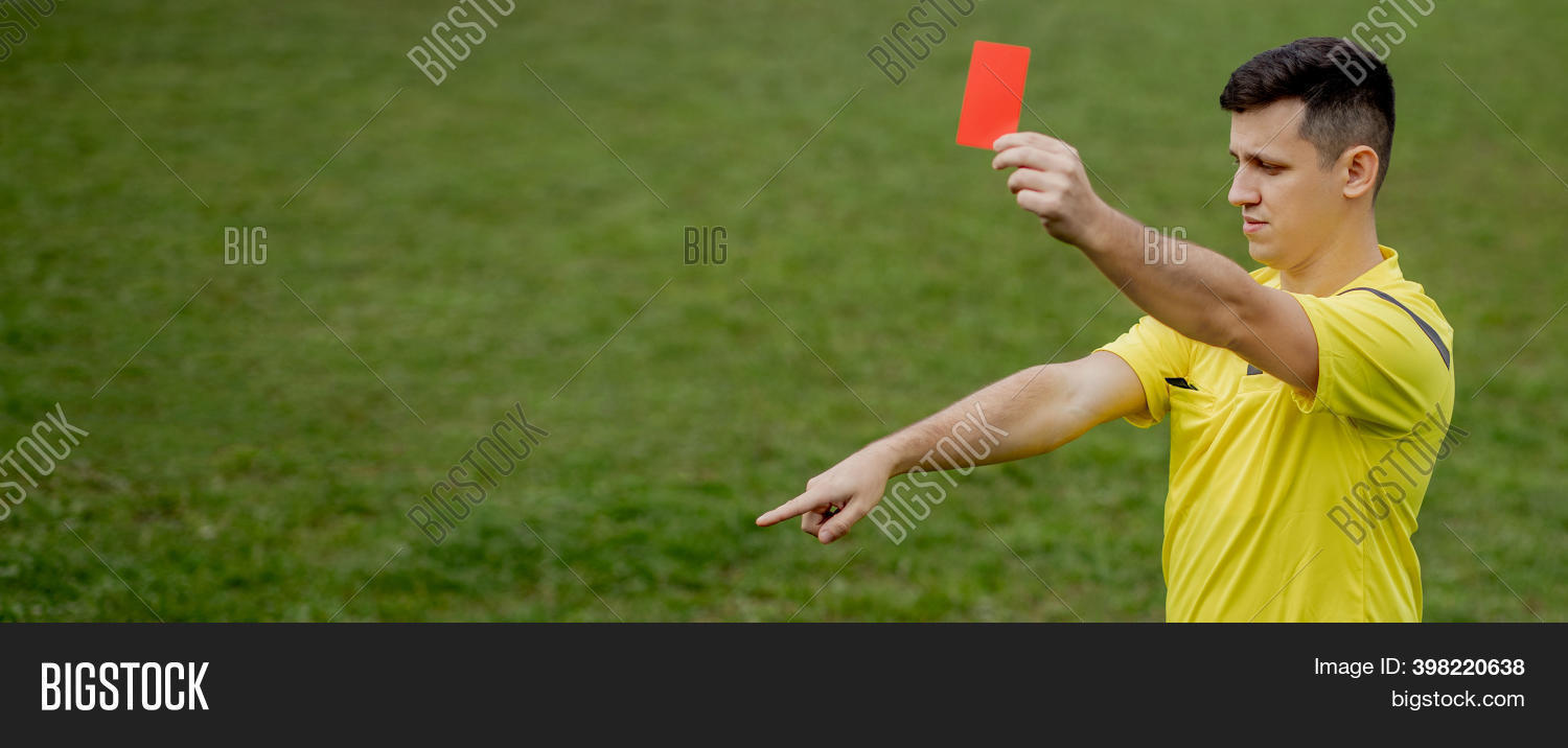 Angry Football Referee Image & Photo (Free Trial) | Bigstock