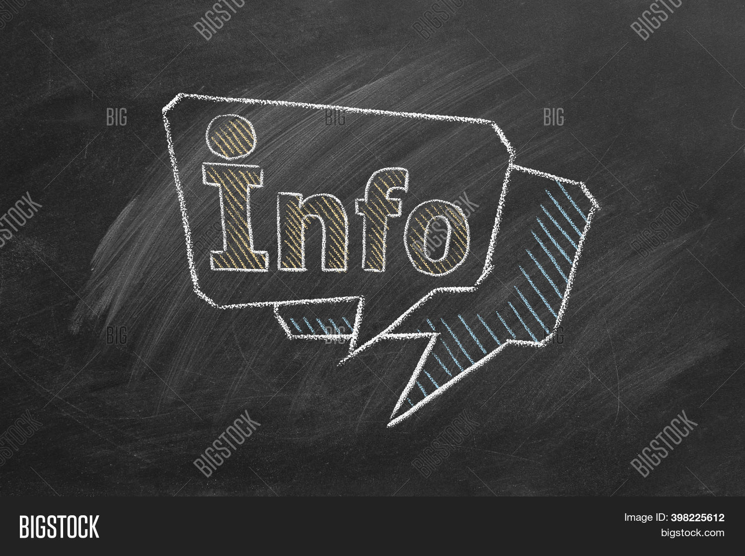 Info Speech Bubble Image & Photo (Free Trial) | Bigstock