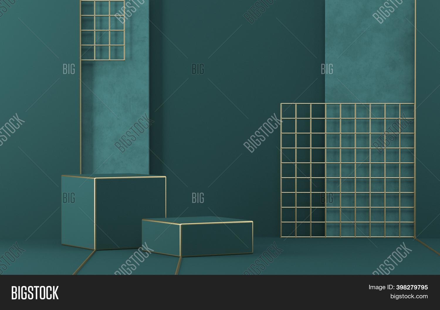 Rectangular 3d For Presentation