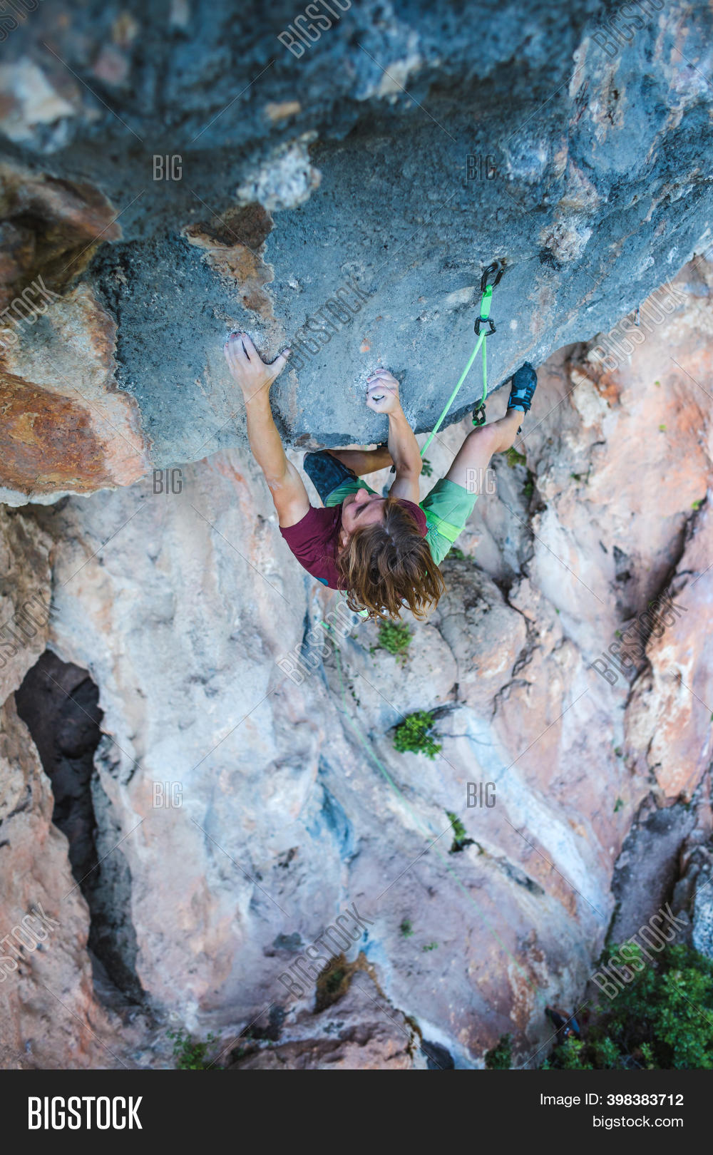 Young Athlete Climbs Image & Photo (Free Trial) | Bigstock