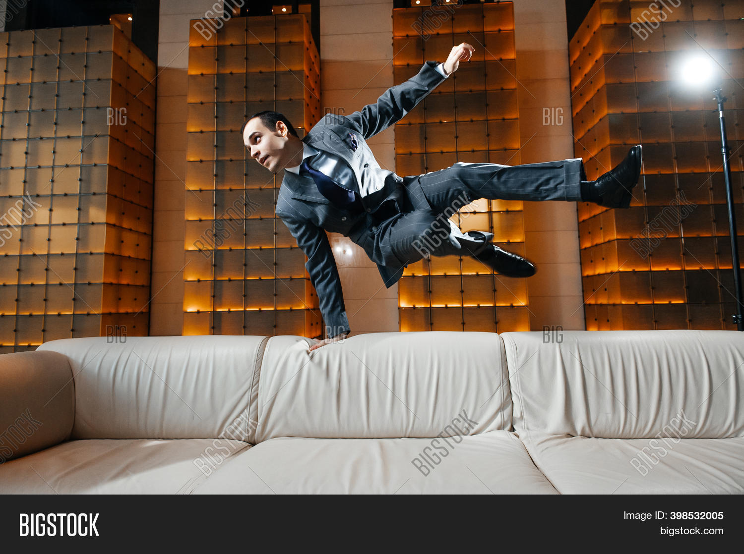 Business Man Jumping Image & Photo (Free Trial) | Bigstock