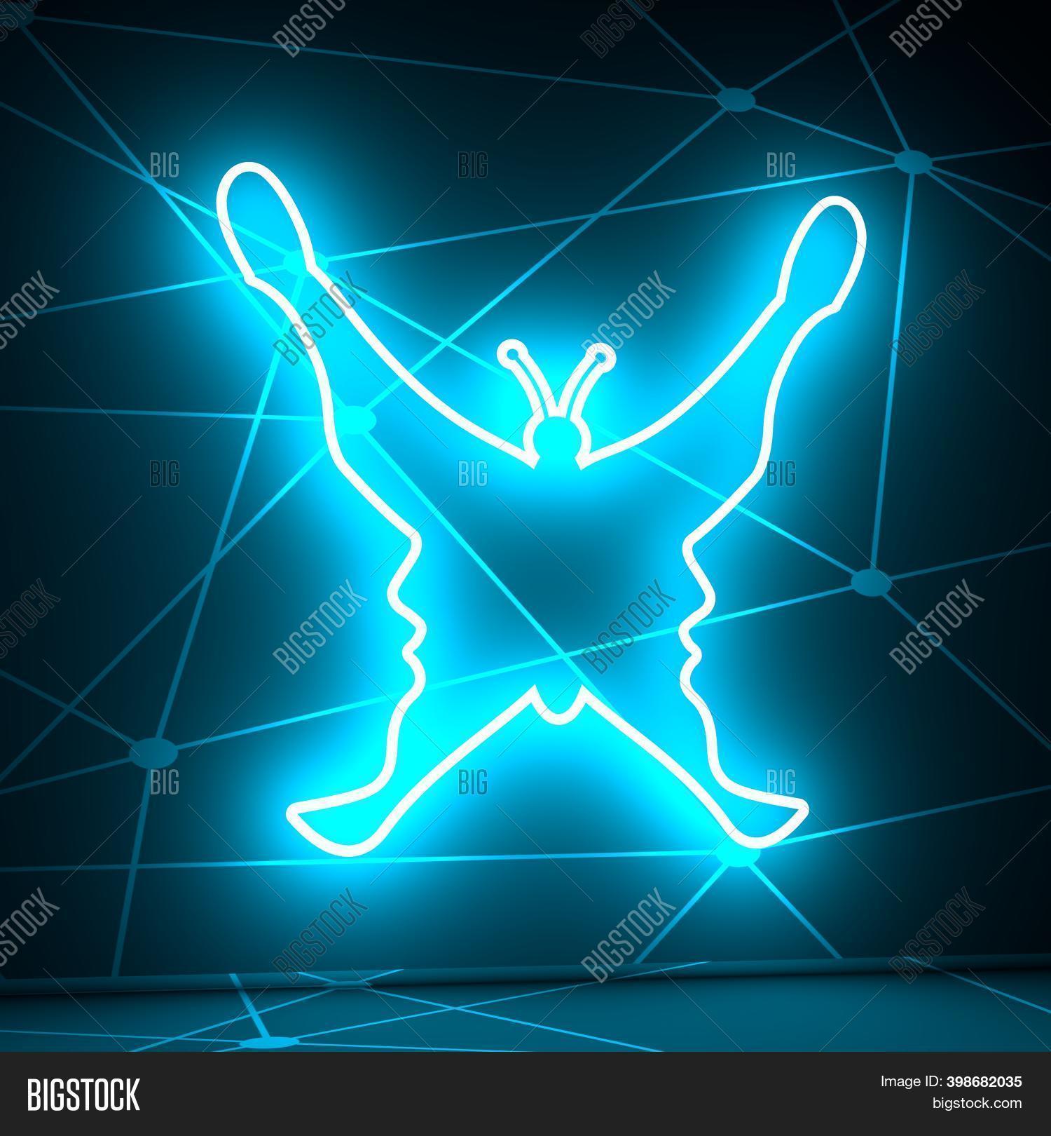 Butterfly Two Face Image & Photo (Free Trial) | Bigstock