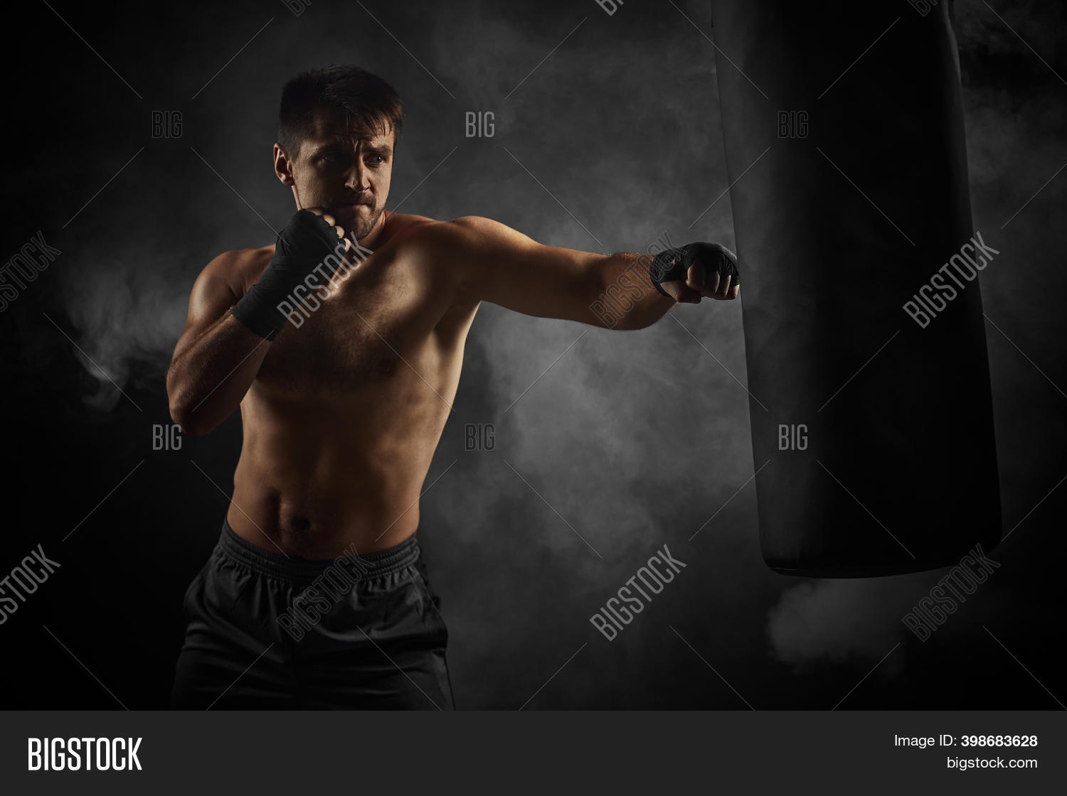Sporty Shirtless Boxer Image & Photo (Free Trial) | Bigstock