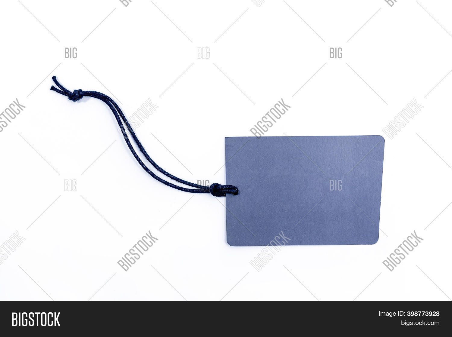 Empty Blue Paper Tag Image & Photo (Free Trial) | Bigstock