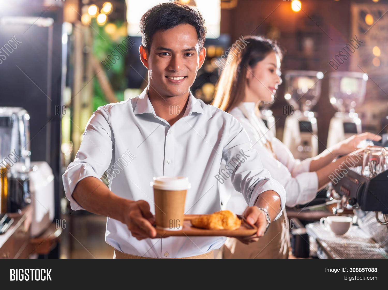 Asian Coffee Shop Image & Photo (Free Trial) | Bigstock
