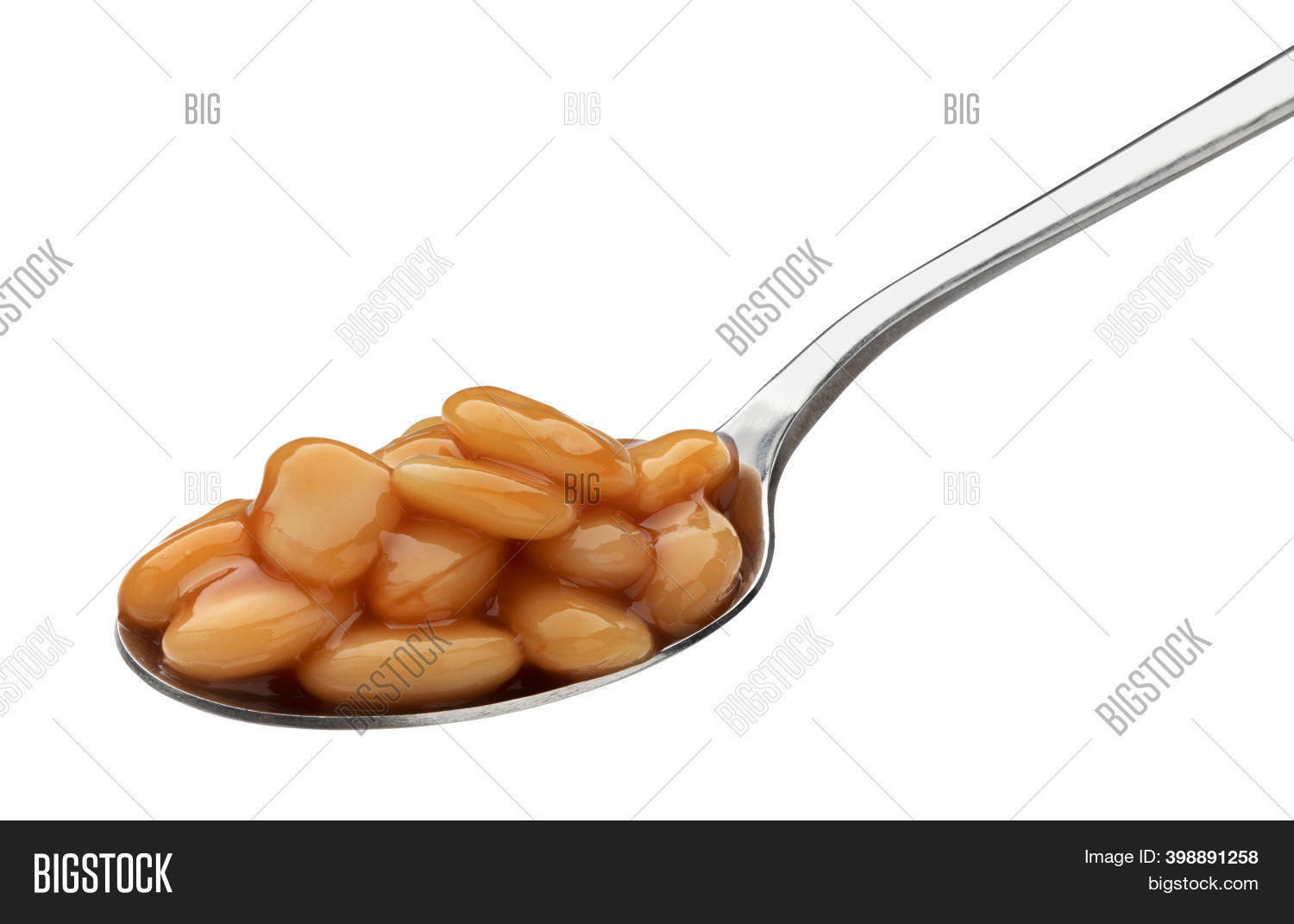 Spoon Baked Beans Image & Photo (Free Trial) | Bigstock