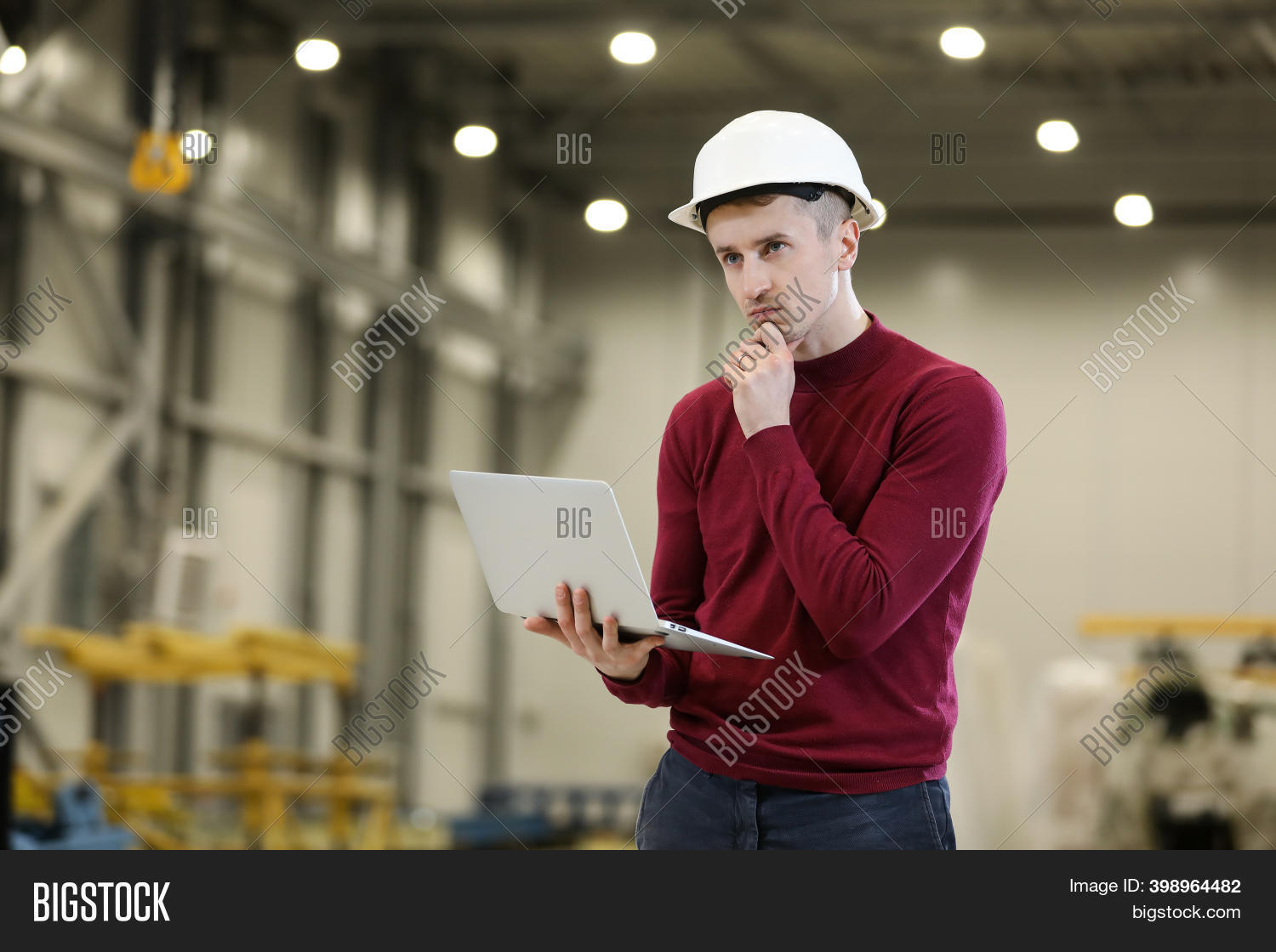 Portrait Male Factory Image & Photo (Free Trial) | Bigstock