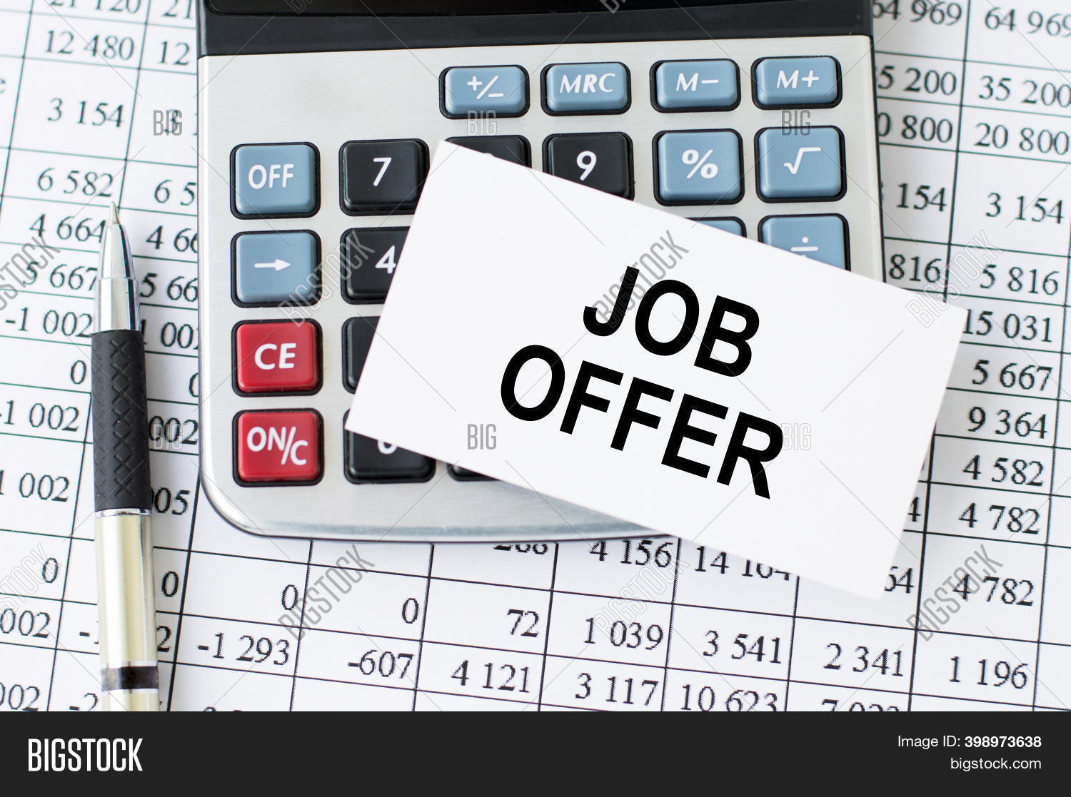 Text Job Offer On Image & Photo (Free Trial) | Bigstock