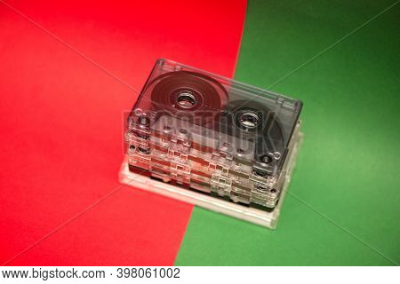 Stack Plastic Audio Image & Photo (Free Trial) | Bigstock