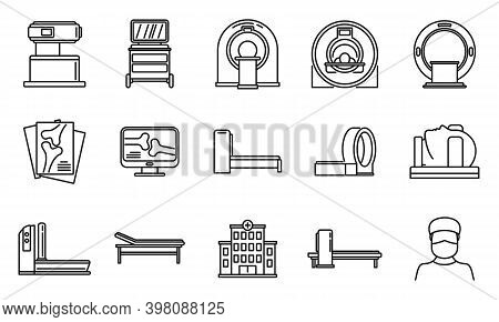 Mri Scan Icons Set. Vector & Photo (Free Trial) | Bigstock