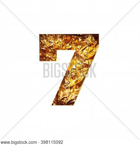 Number Seven Made Gold Image & Photo (Free Trial) | Bigstock