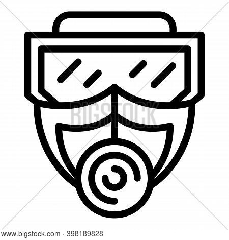 Biohazard Mask Icon. Vector & Photo (Free Trial) | Bigstock