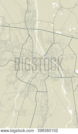Detailed Map Augsburg Vector & Photo (Free Trial) | Bigstock