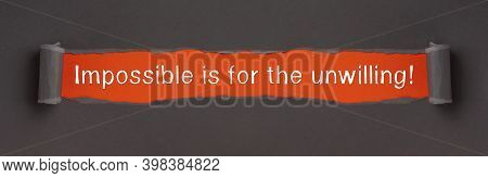 Impossible Unwilling Image & Photo (Free Trial) | Bigstock