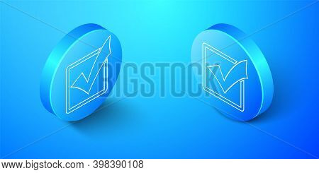 Isometric Check Mark Vector & Photo (Free Trial) | Bigstock
