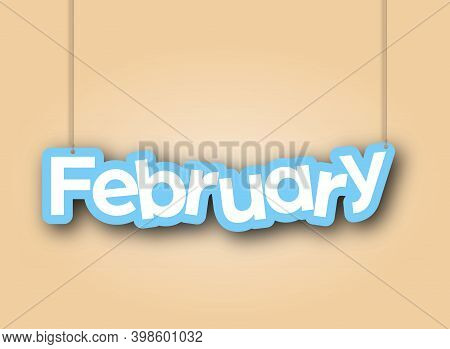 February. Sign Name Vector & Photo (Free Trial) | Bigstock