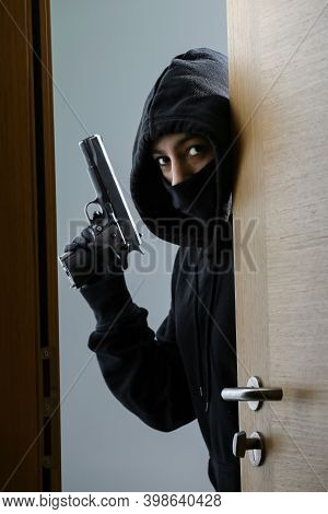 Thief Broke Into Image & Photo (Free Trial) | Bigstock