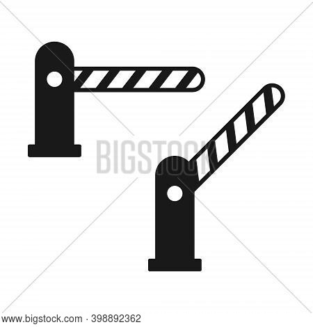 Car Barrier Icon. Vector & Photo (Free Trial) | Bigstock