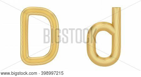 Golden Line Alphabet Image & Photo (Free Trial) | Bigstock