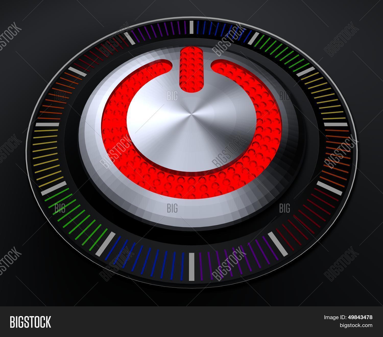 Stop Button Glowing Image & Photo (Free Trial) | Bigstock