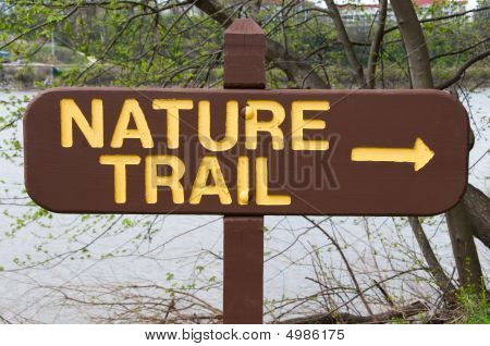 Nature Trail Sign Image & Photo (Free Trial) | Bigstock