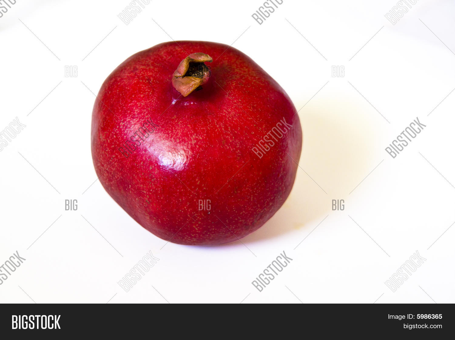 Big Red Pomegranate Image & Photo (Free Trial) | Bigstock