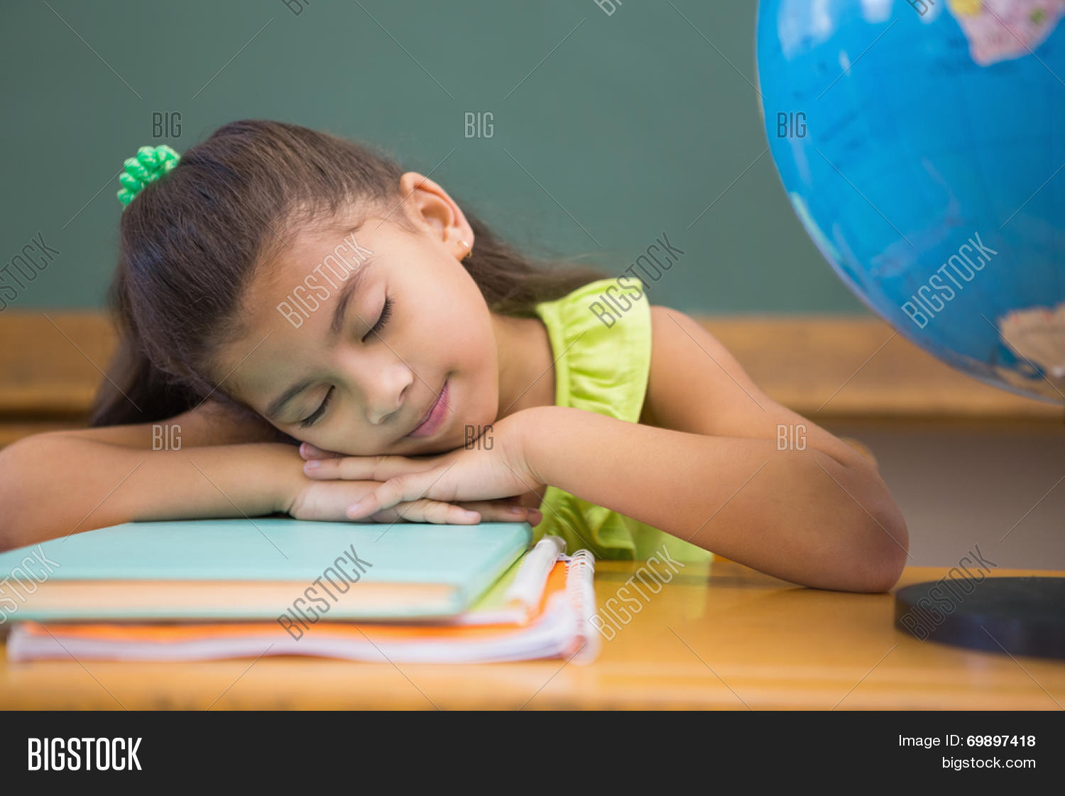 Cute Pupil Napping Image & Photo (Free Trial) | Bigstock