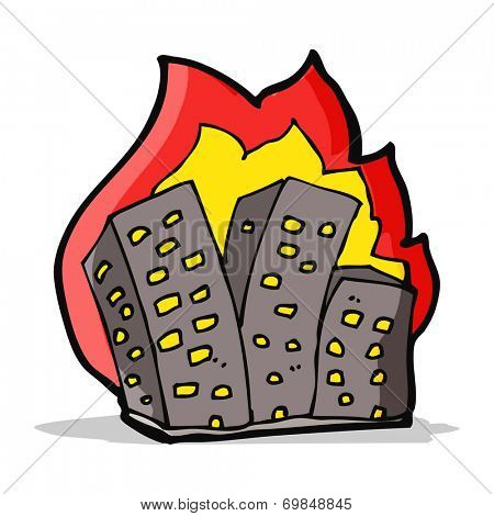 Cartoon Burning Image & Photo (Free Trial) | Bigstock