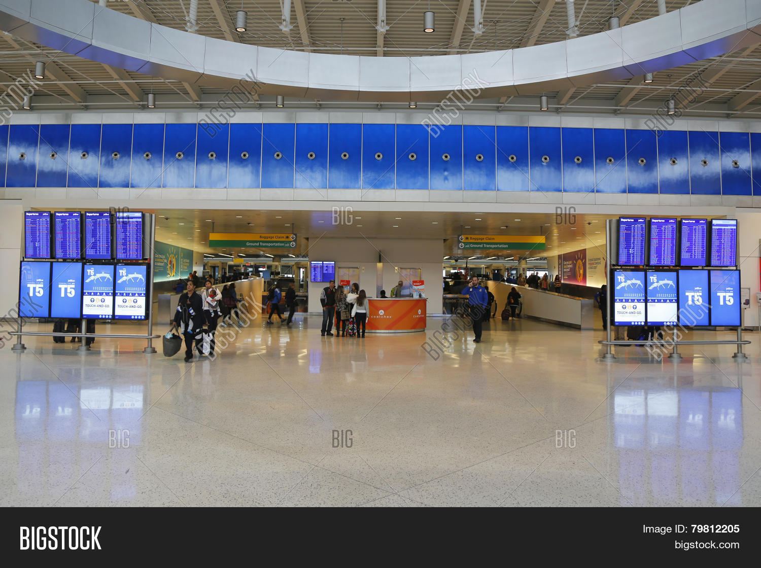 JetBlue Terminal 5 Image & Photo (Free Trial) | Bigstock
