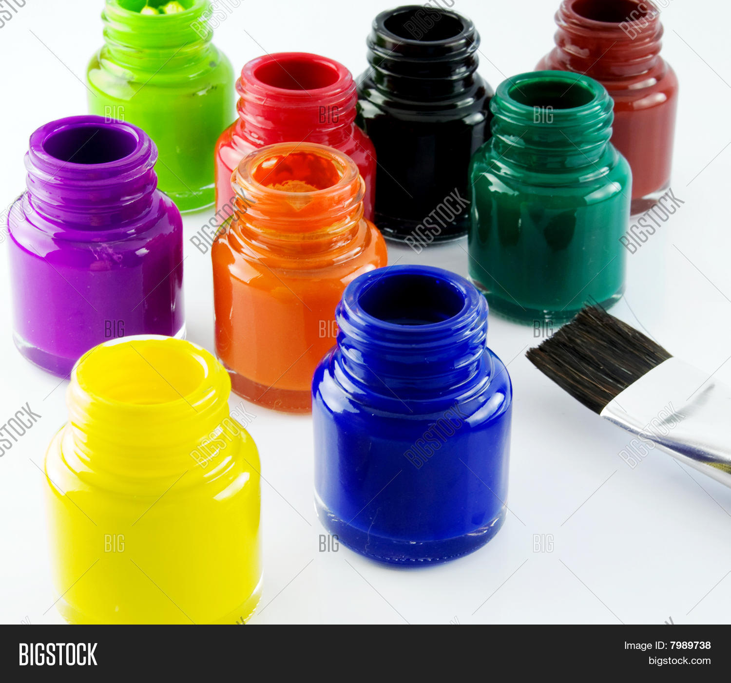 Paint Pots Image & Photo (Free Trial) | Bigstock