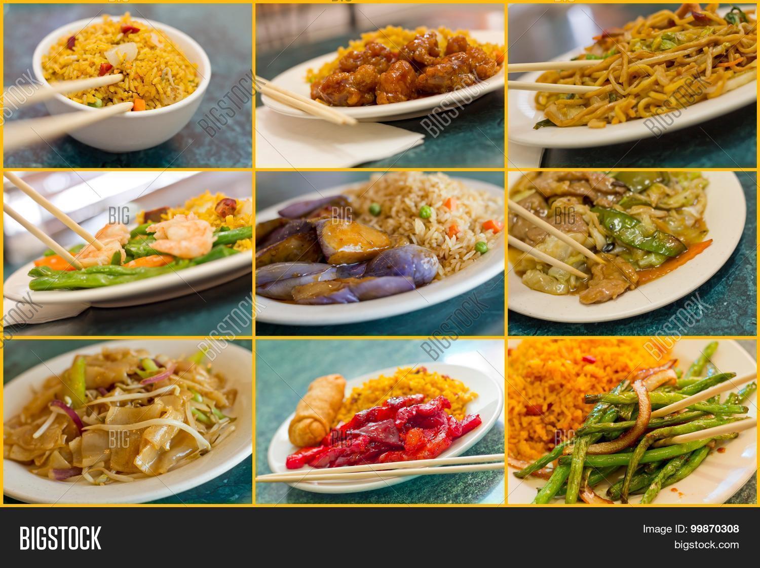 Chinese Food Collage Image & Photo (Free Trial) | Bigstock