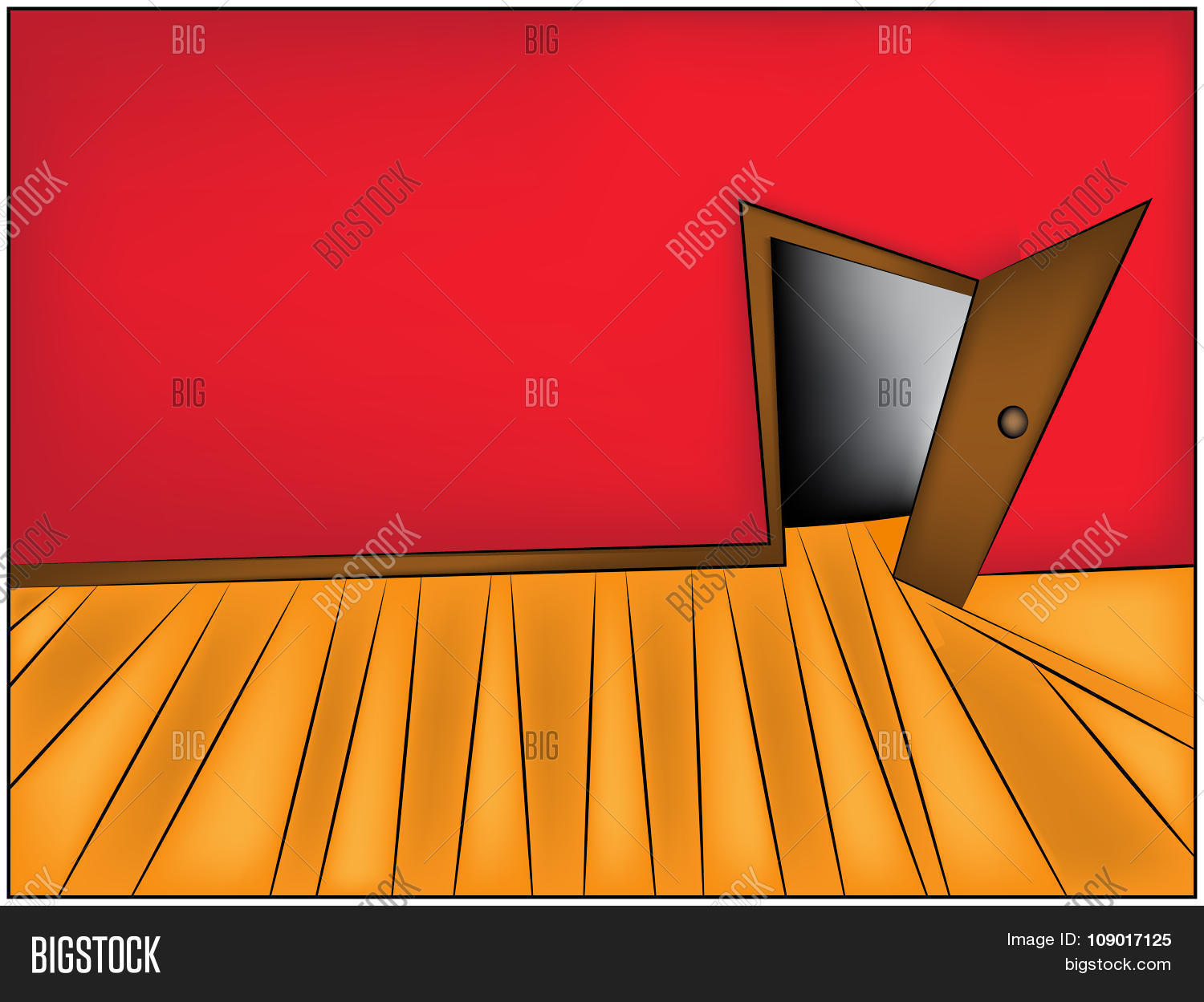 Mystery Room Cartoon Vector & Photo (Free Trial) | Bigstock