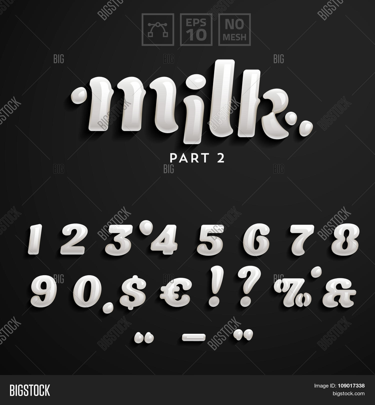 Vector Numbers Vector & Photo (Free Trial) | Bigstock