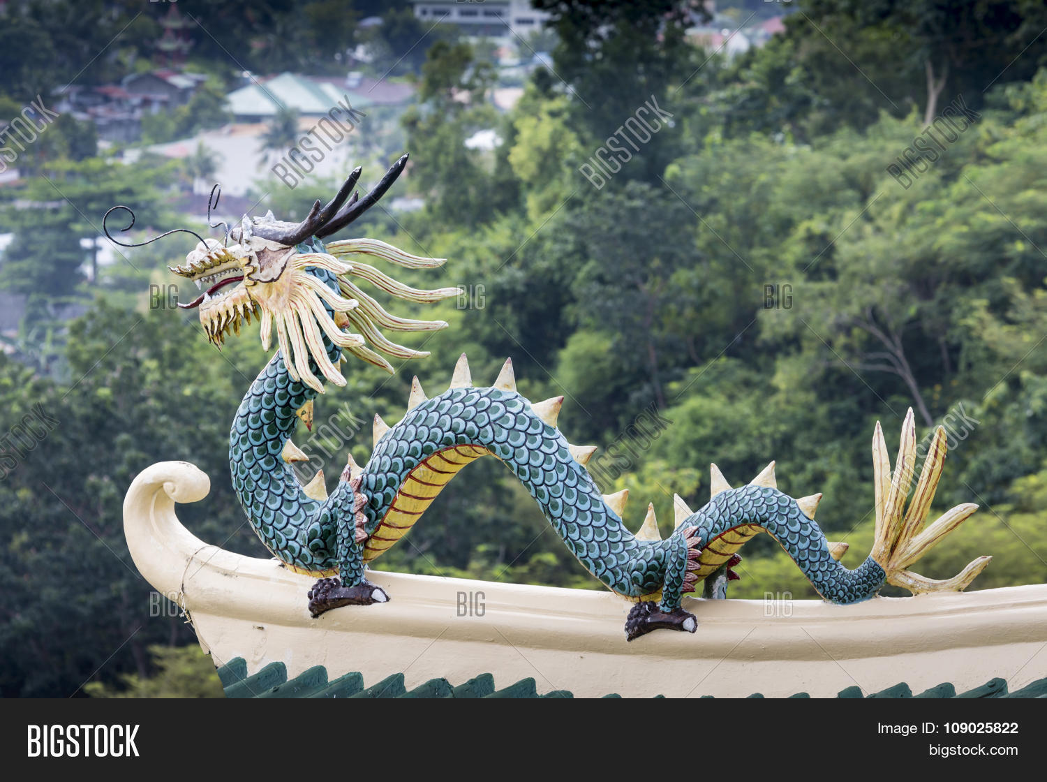 Pagoda Dragon Image & Photo (Free Trial) | Bigstock