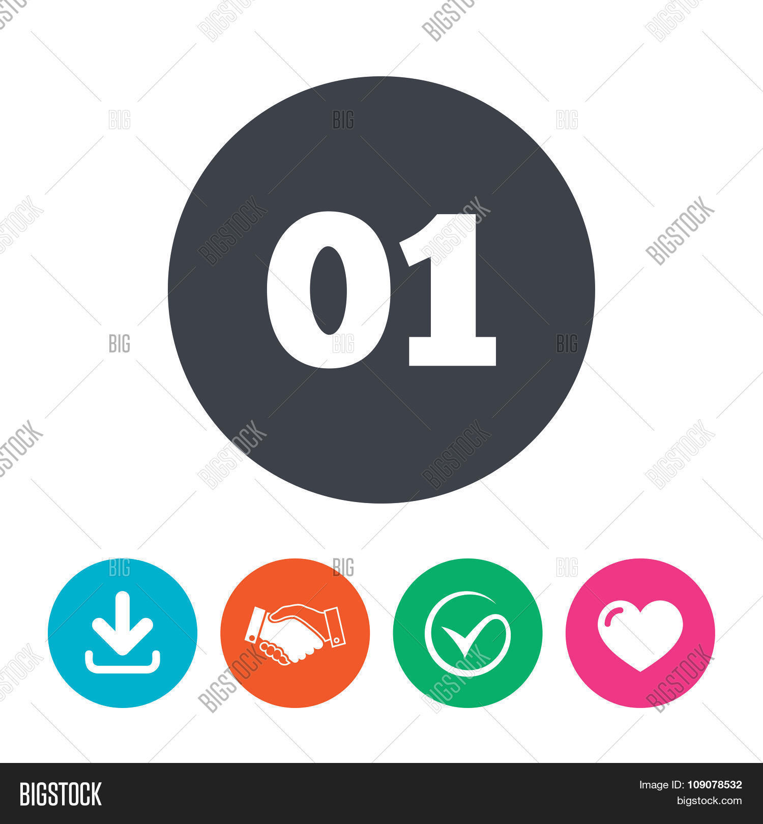 First Step Sign. Vector & Photo (Free Trial) | Bigstock