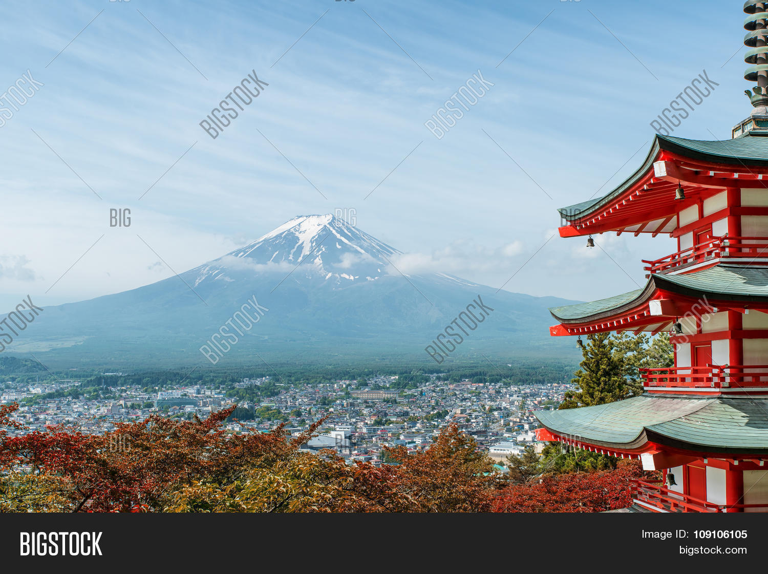 Mt. Fuji Fall Colors Image & Photo (Free Trial) | Bigstock