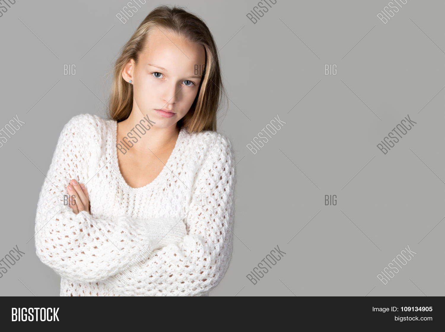 Girl Sad Face Image & Photo (Free Trial) | Bigstock