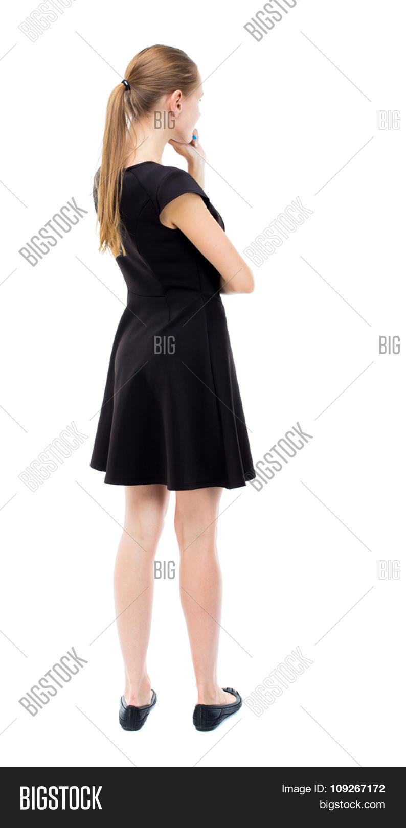 Back View Standing Image & Photo (Free Trial) | Bigstock