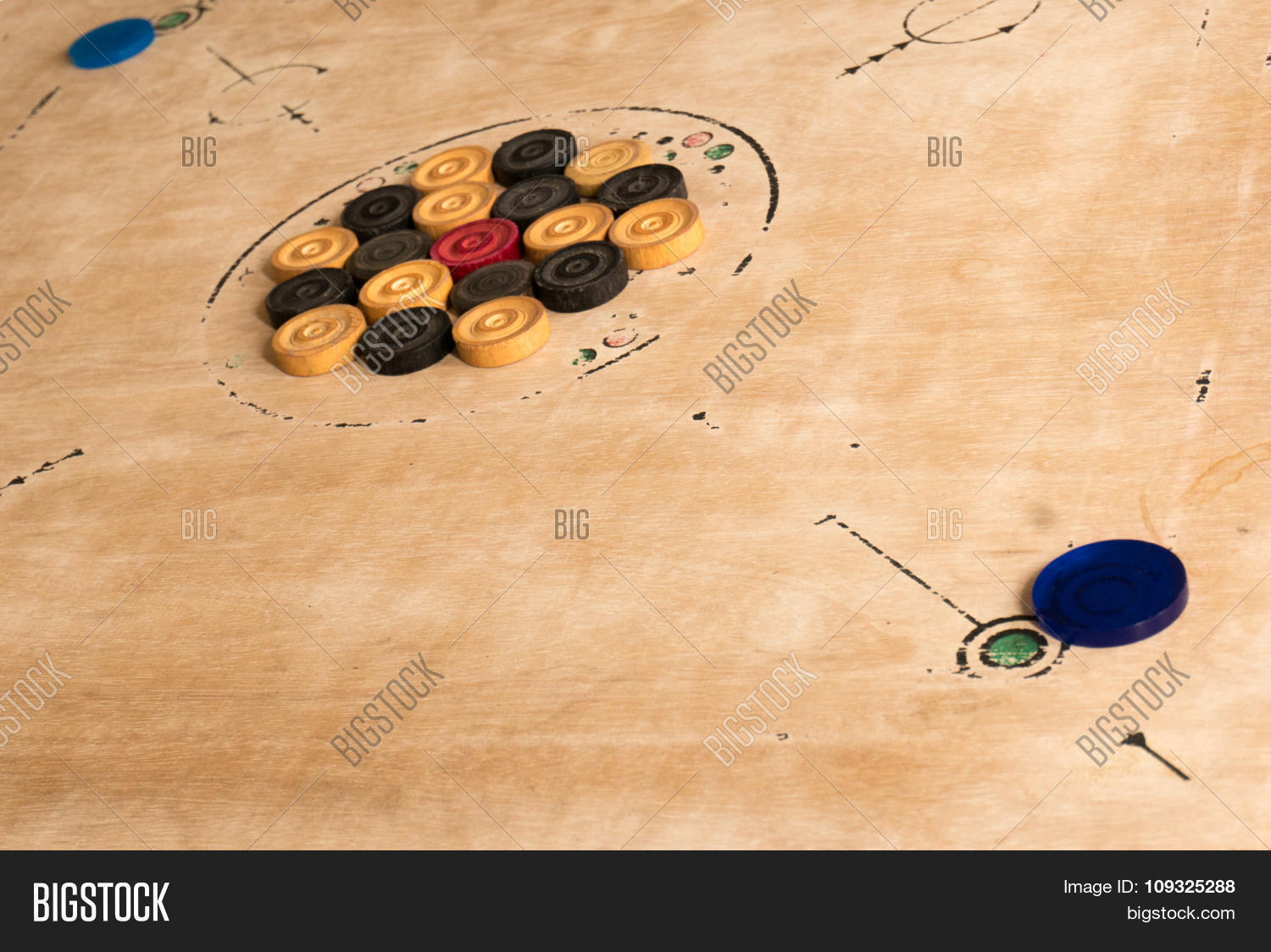 Carrom Striker Pieces Image & Photo (Free Trial) | Bigstock