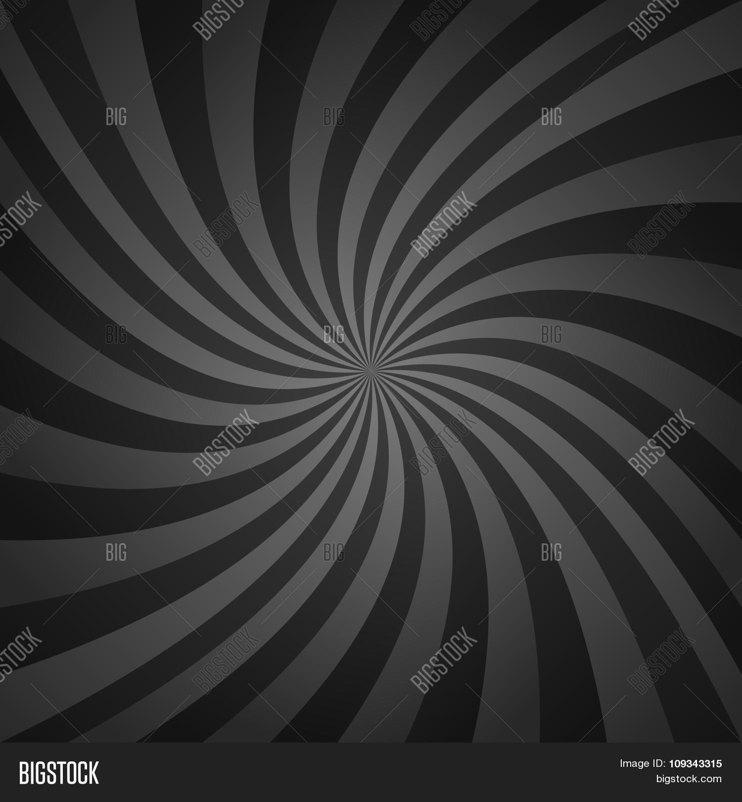 Black Spiral Pattern Vector & Photo (Free Trial) | Bigstock