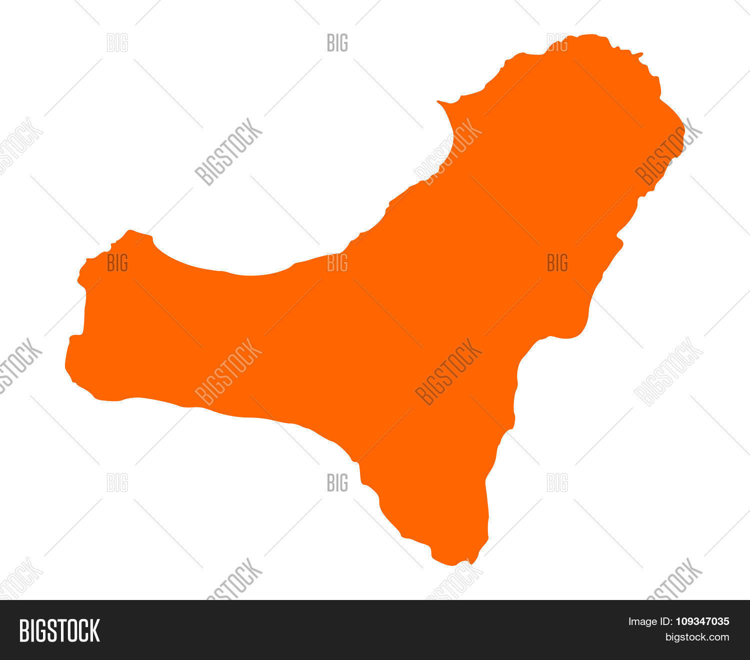 Map El Hierro Image & Photo (Free Trial) | Bigstock